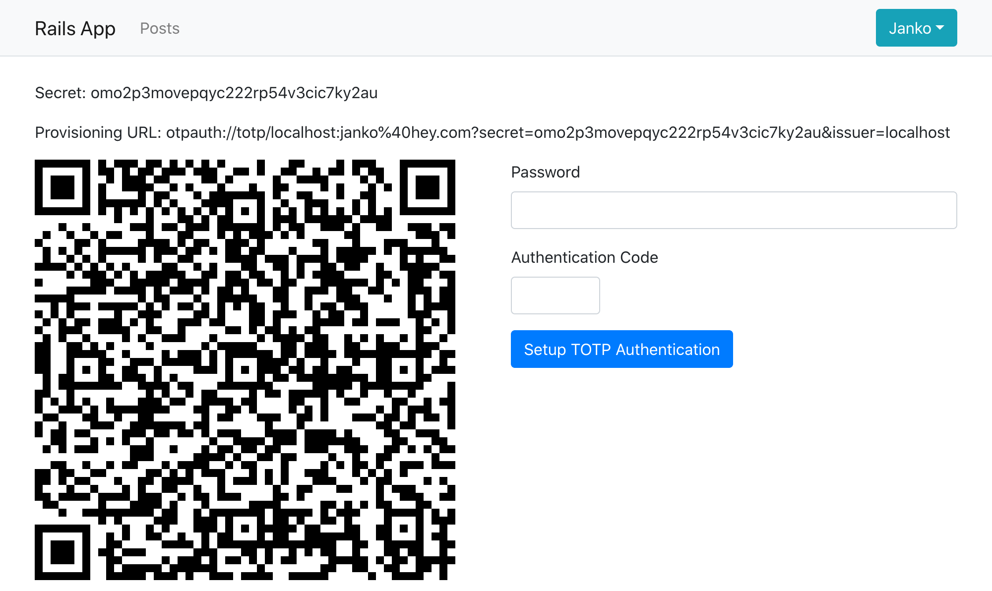 Multifactor Authentication In Rails With Rodauth Janko s Blog